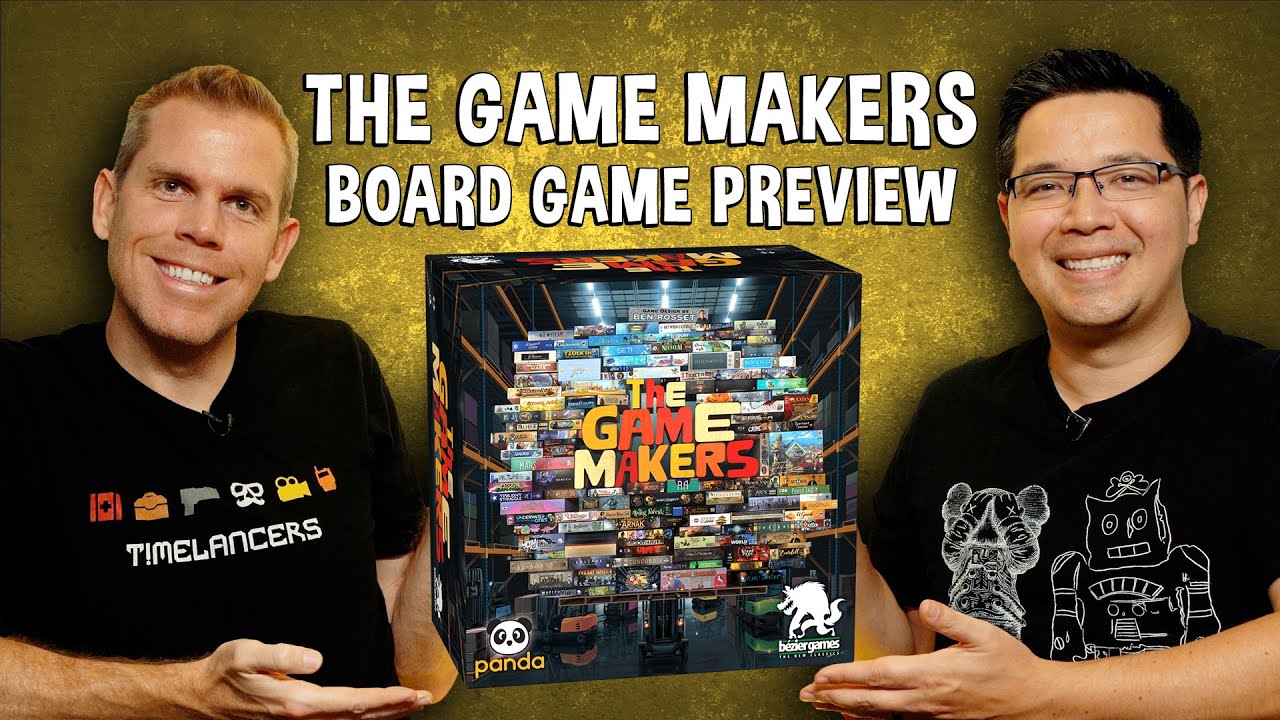 Preview of The Game Makers - Manufacture the Greatest Board Games - YouTube