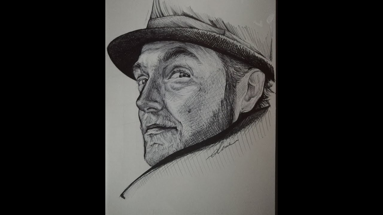 Dumbledore | How to draw the young Albus | #judelaw - YouTube