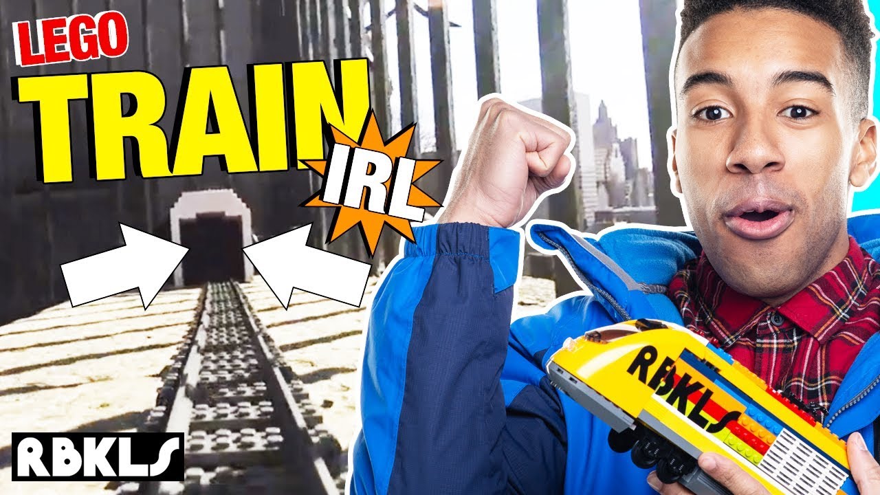 LEGO Train IRL - REBRICKULOUS - YouTube