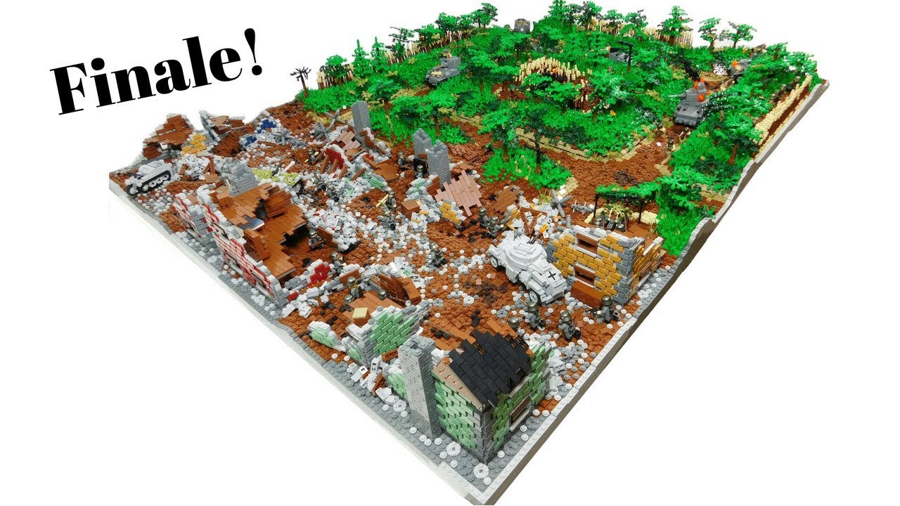 Outskirts of Saint Lô in Lego: Finale - YouTube