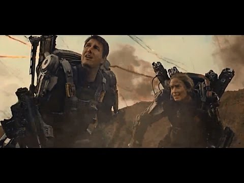 Edge of Tomorrow [2014] Scene: "What's his name again?"/Beach escape ...