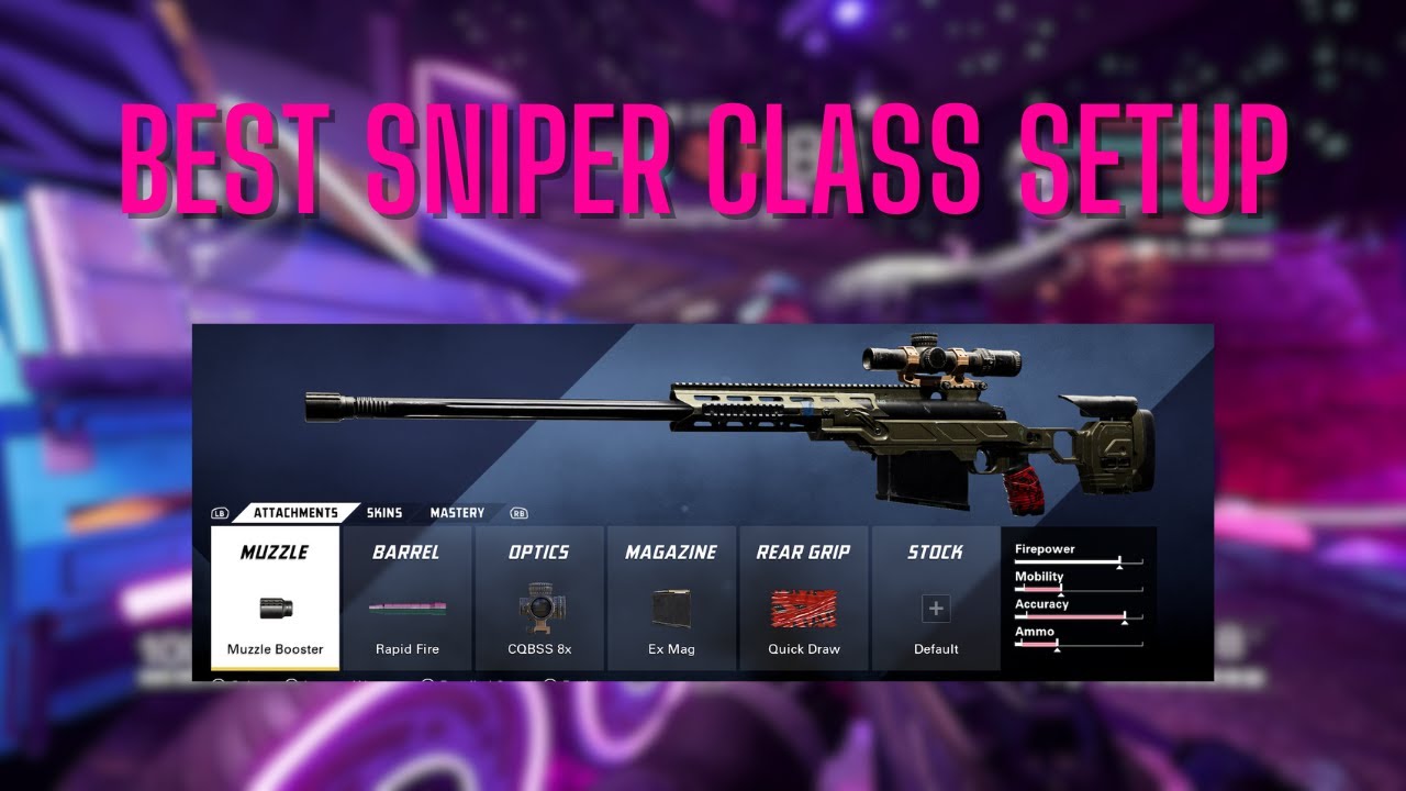 Best Sniping Class Setup In XDefiant - YouTube