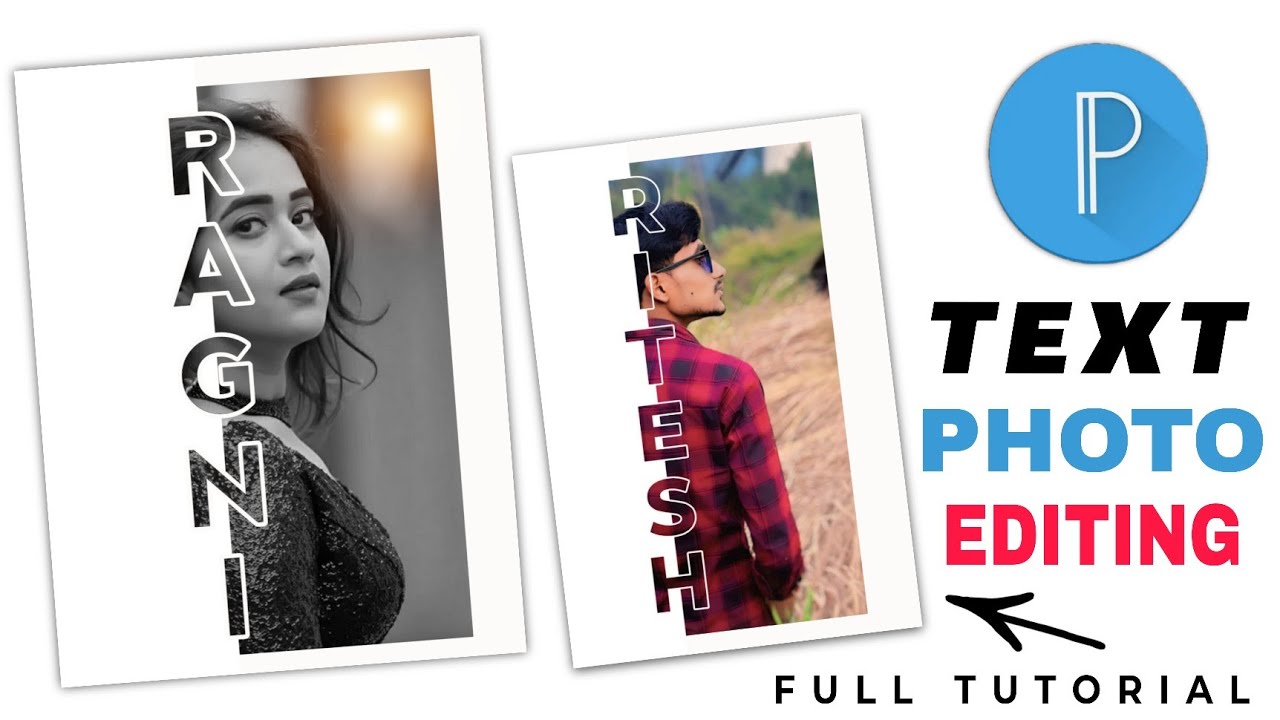 Text Photo Editing In PixelLab | PixelLab Text Portrait Photo Edit ...