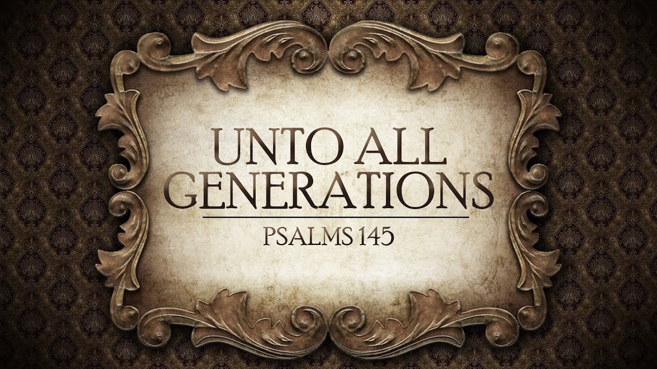 Unto All Generations - Pastor Stacey Shiflett - YouTube