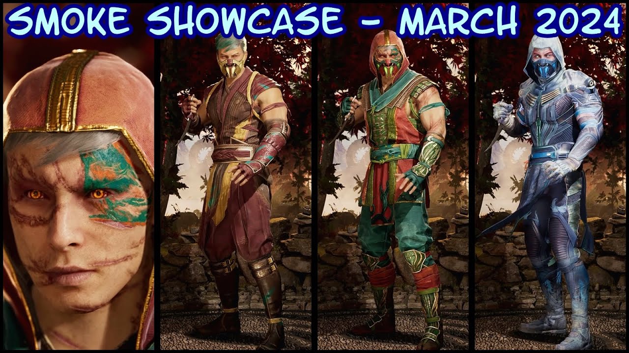 Smoke Showcase - Gear & Skins (March 2024 Update) - Mortal Kombat 1 ...