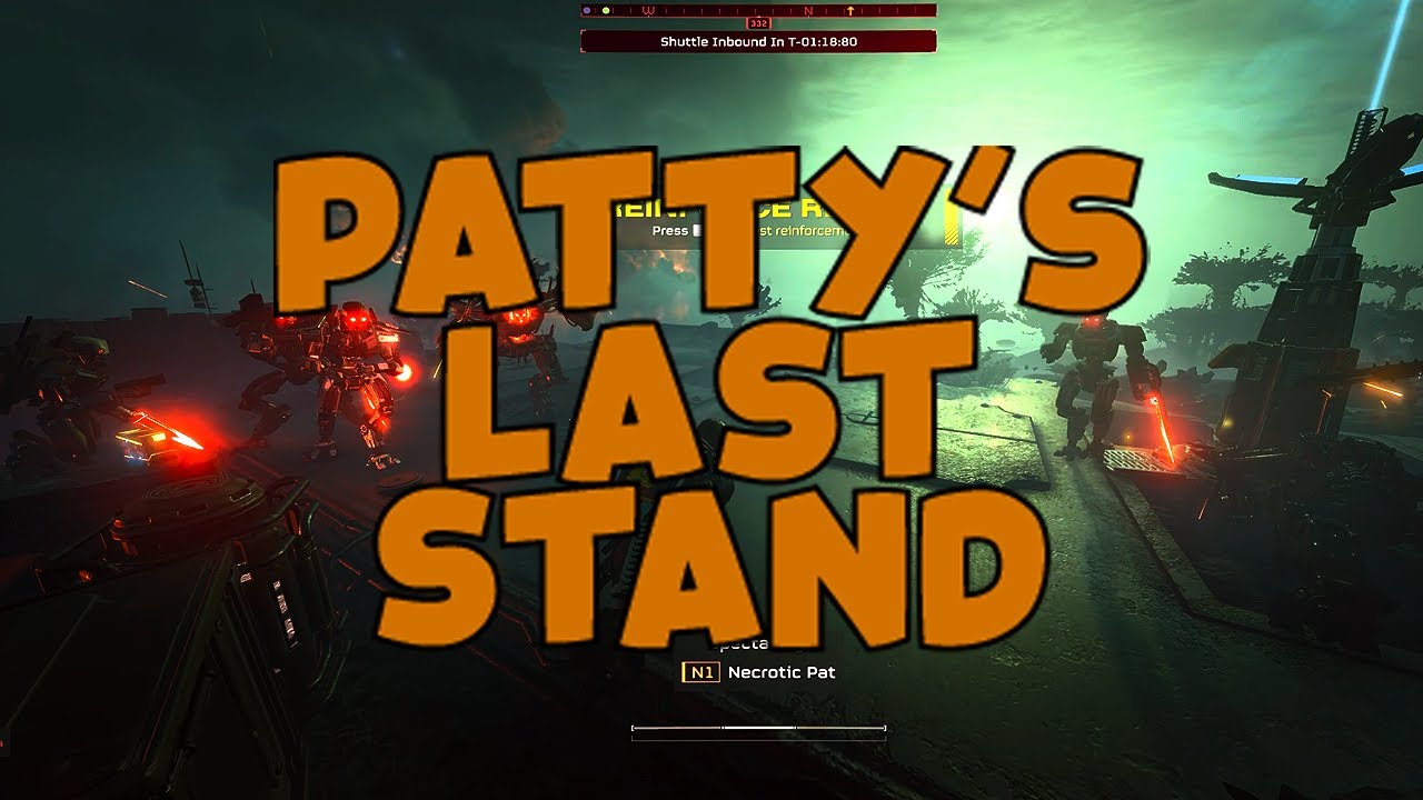 Helldivers 2 Pattys Last Stand Youtube
