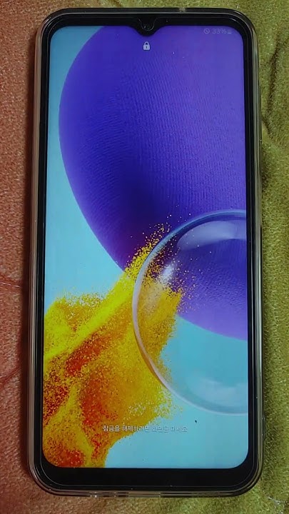 갤럭시 점프3(SM-M446K) 전원 ON/OFF - YouTube