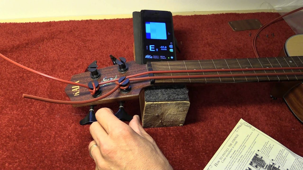 Stringing guide - YouTube