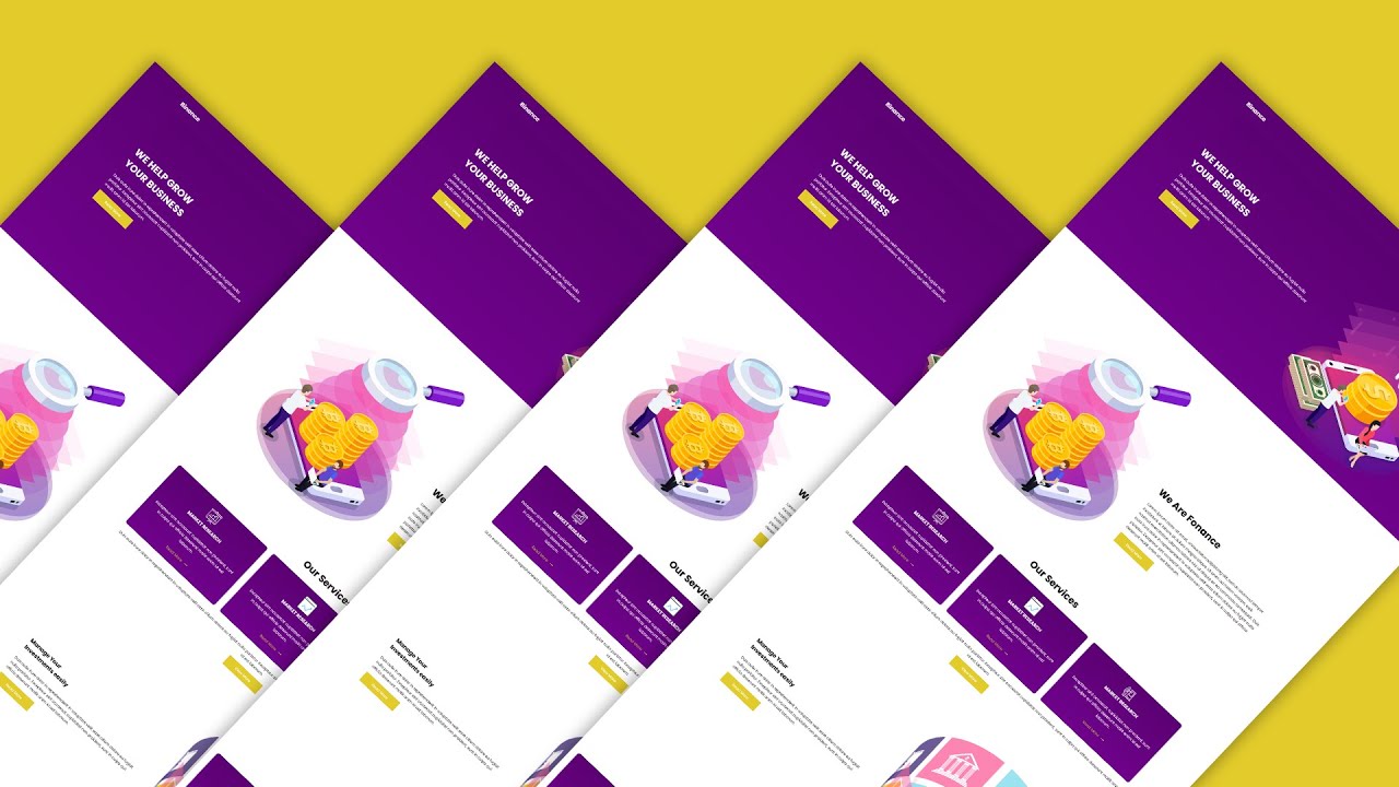 Responsive Website Using HTML And CSS Step By Step for beginner | HTML ...