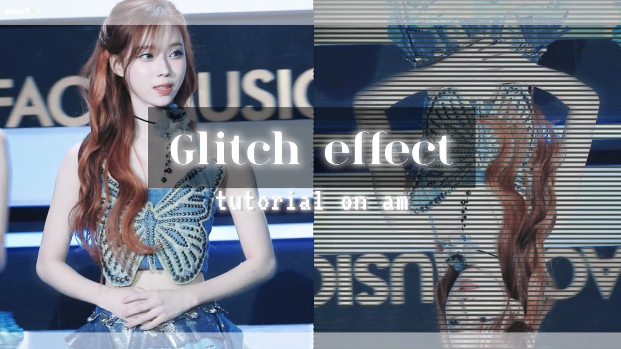 Glitch effect tutorial on alight motion || easy for beginner - YouTube