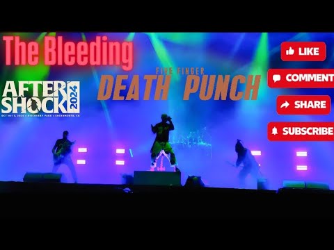 The Bleeding - Five Finger Death Punch [Co-Headliner: Aftershock ...