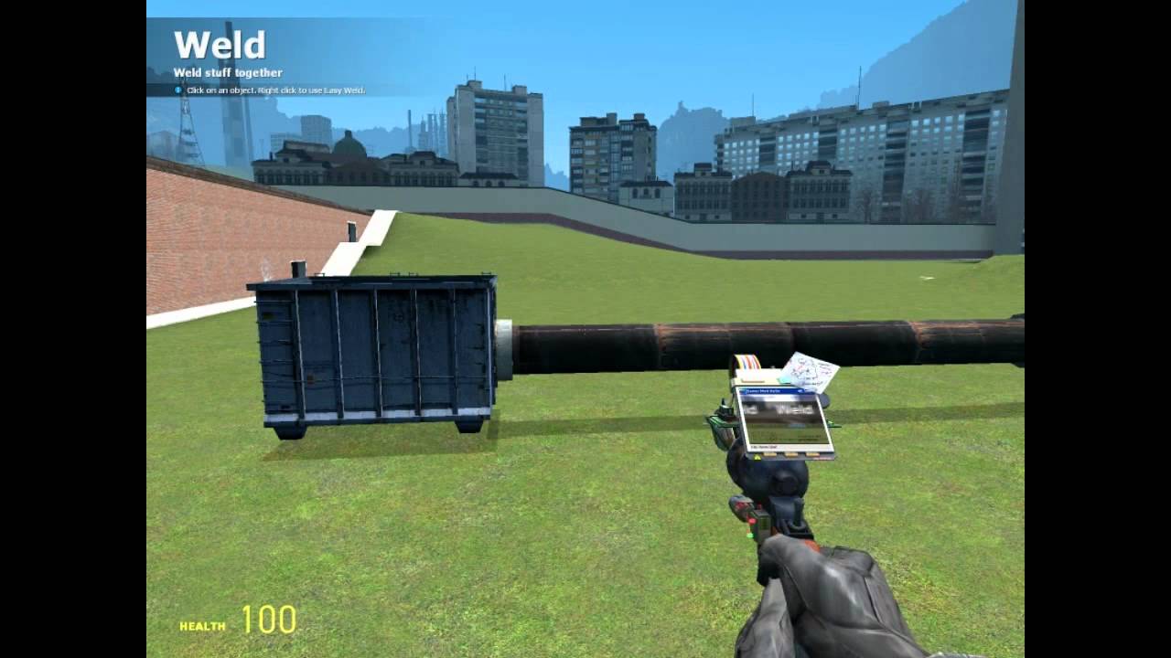 GMOD 13 (Beta) - Simple Catapult Tutorial - YouTube