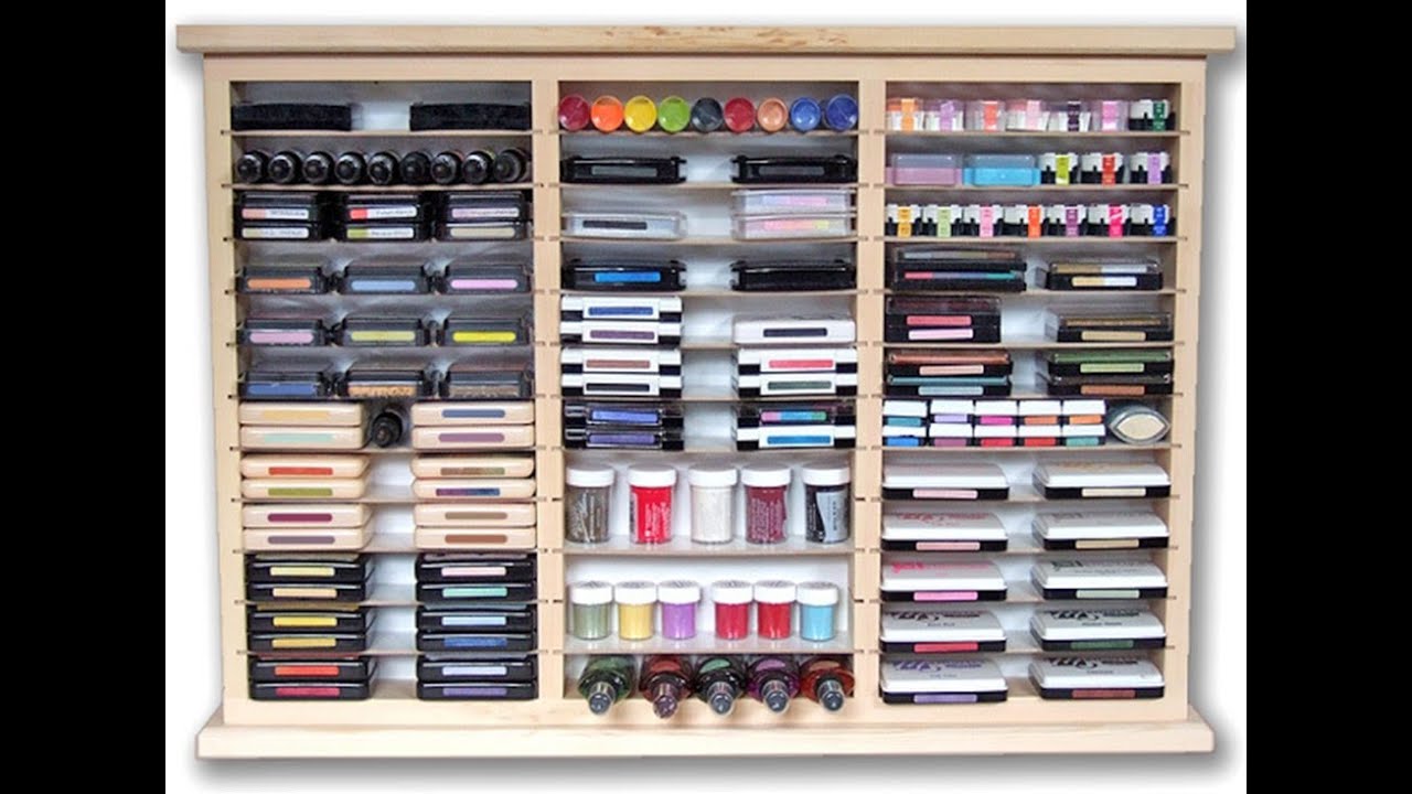 Inkylicious Craft Racks - Lets get you Organised ! - YouTube