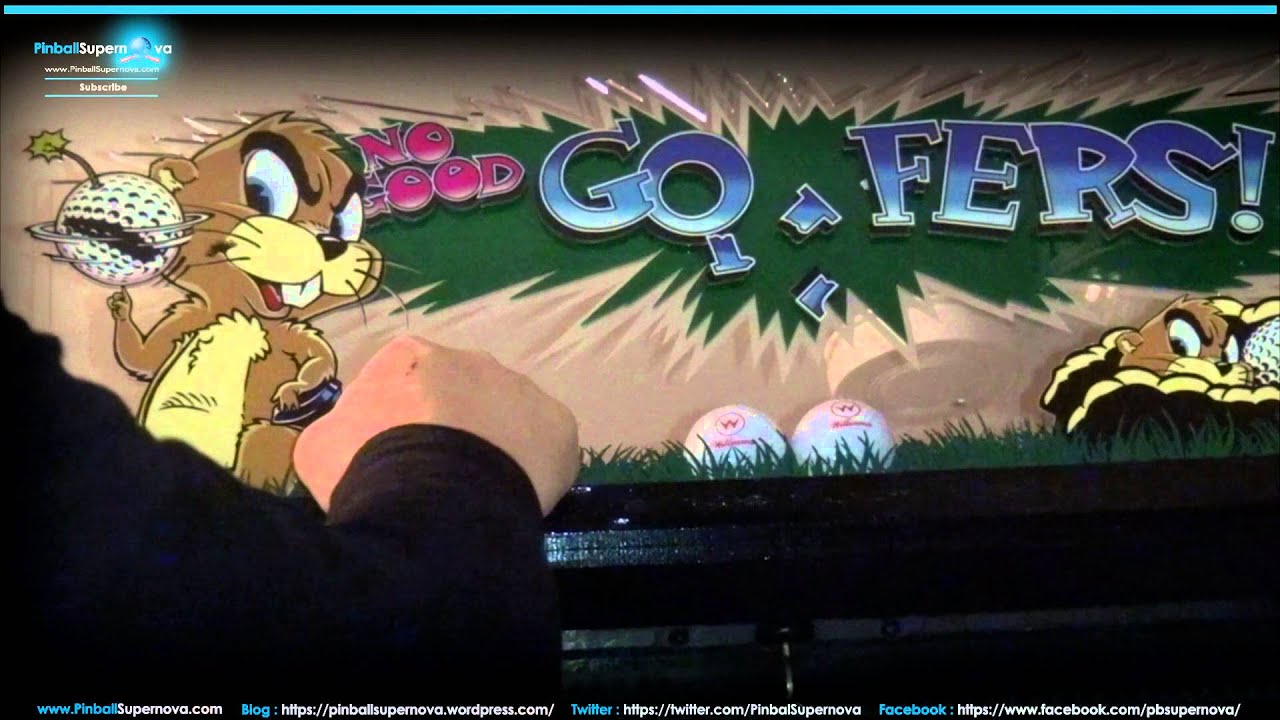 Pinball Mods # 33 : Laseriffic No Good Gofers Topper Install - YouTube