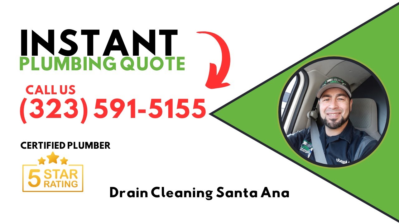Drain Cleaning Services Santa Ana - Plumbers Near You Santa Ana - YouTube