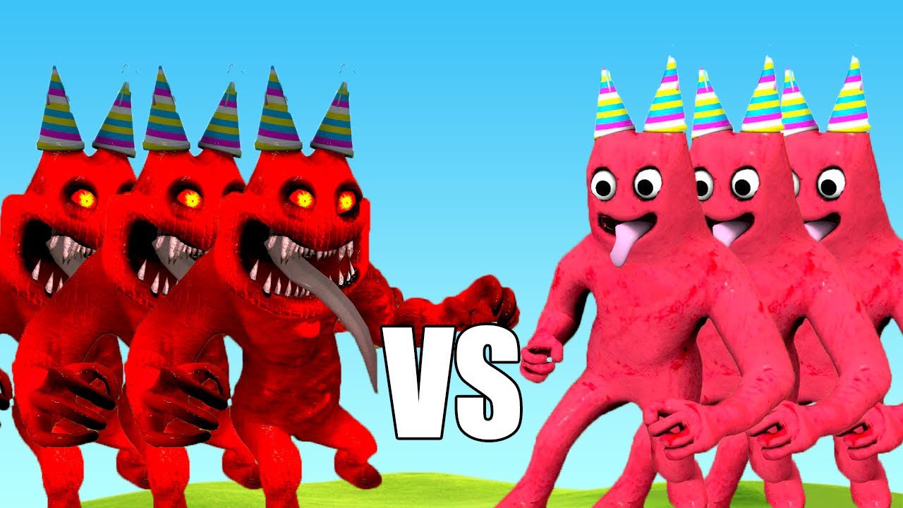 GARTEN OF BANBAN 2 VS GARTEN OF BAN BAN CURSED CHARACTERS - YouTube