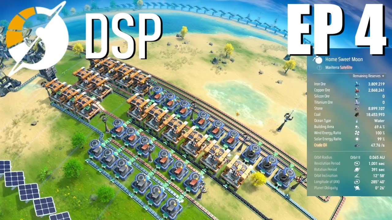 Preparing For The Swarm: Ep 4 - Dyson Sphere Program - YouTube