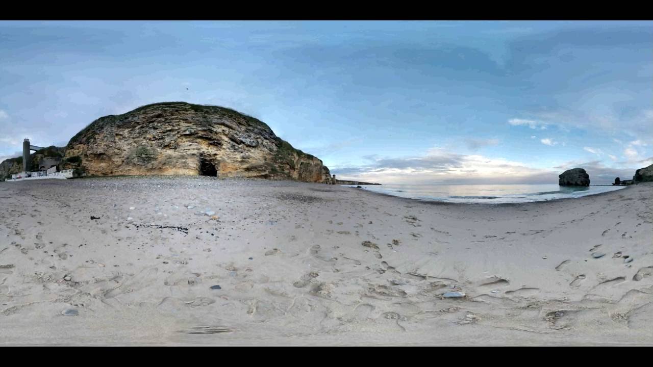 Marsden Rock, Grotto & North Sea, South Shields, North East England ...