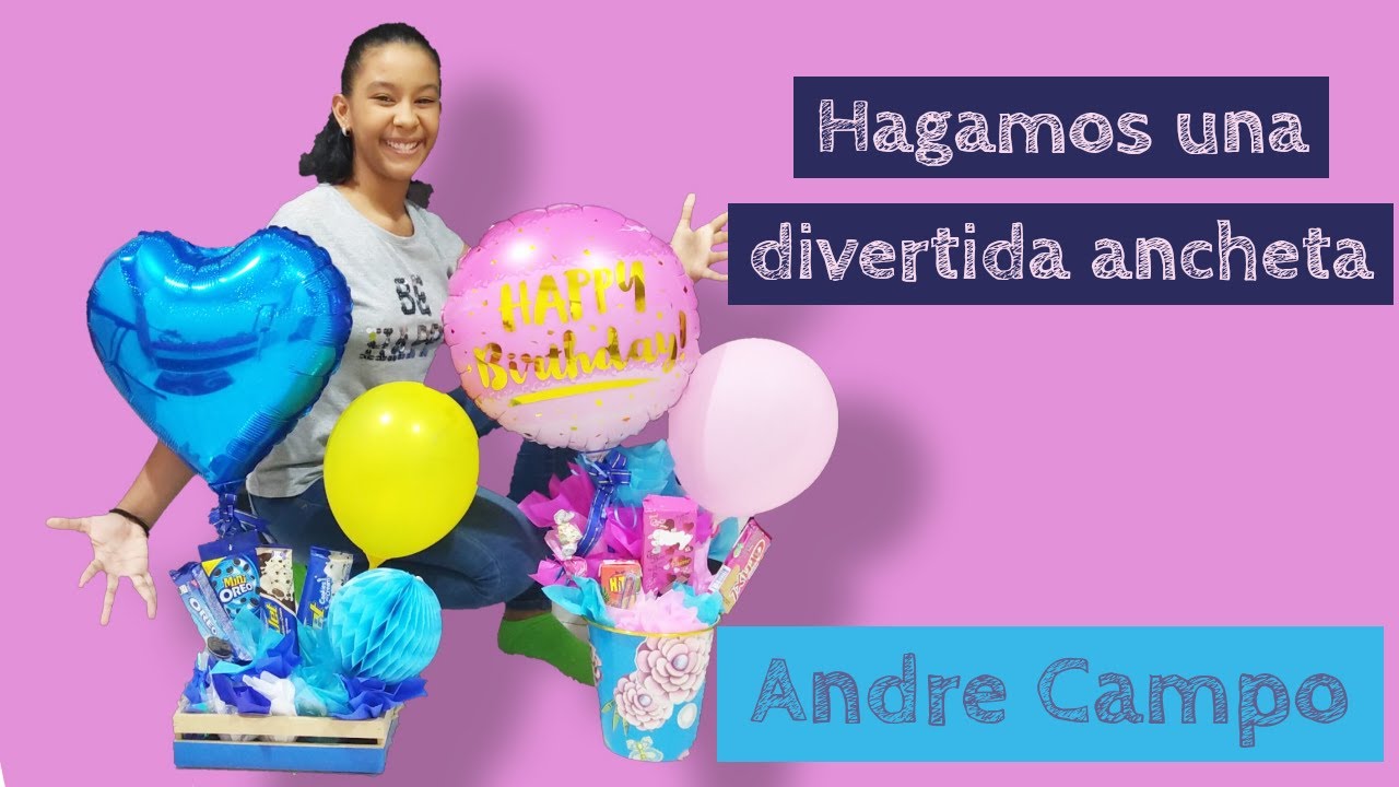 Como hacer una hermosa ancheta 🎁🎉 | Andre Campo - YouTube
