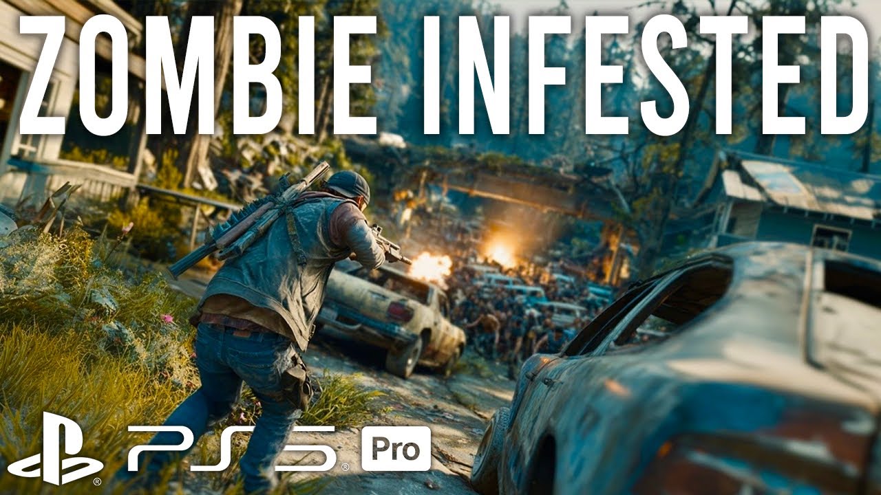 Days Gone Remastered Surviving Endless Freaker Hordes PS5 Pro | Zombie ...