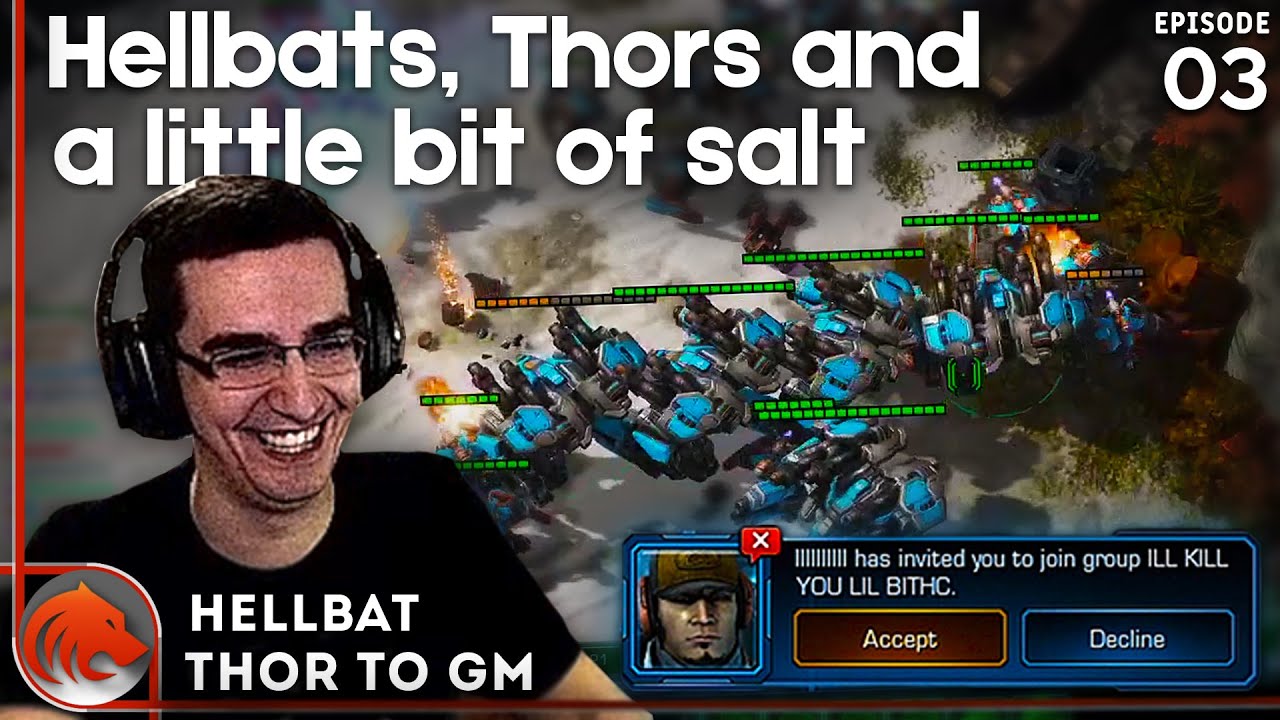 Proxy Thor Drop = 100% Win Rate | MASS Hellbat & Thor to Grandmaster #3 ...