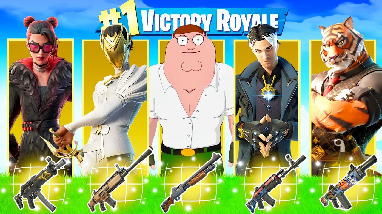 The *RANDOM* CHAPTER 5 BOSS Challenge! (Fortnite) - YouTube