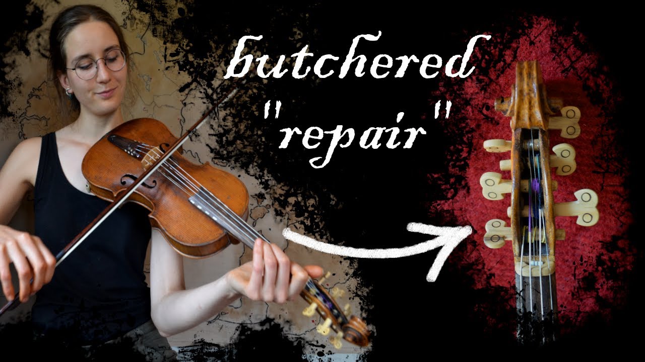 My fiddle got DAMAGED while getting Repaired - YouTube