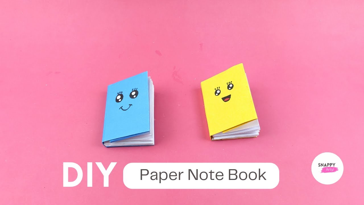 DIY Mini Notebook Origami Tutorial | Paper Notbook Craft | Origami ...