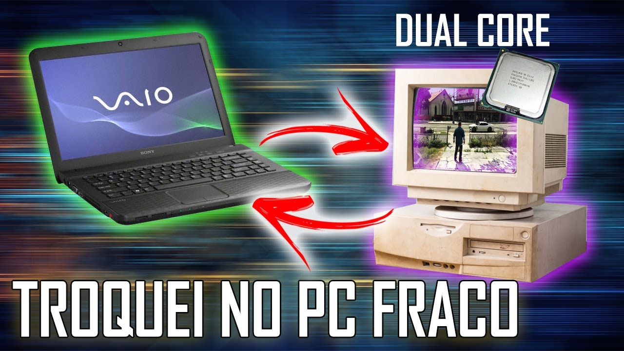 PC FRACO PENTIUM DUAL CORE, 3GB DE RAM | SERÁ QUE RODA GTA V? - YouTube