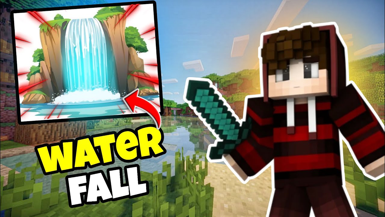 New WaterFall in Minecraft - YouTube