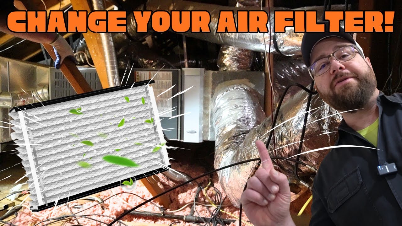 Easy AC Air Filter Replacement! - YouTube