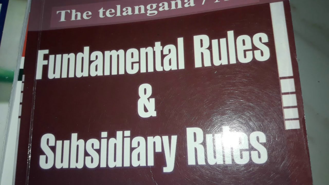 How to prepare and answer questions in Fundamental Rules& Subsidary ...