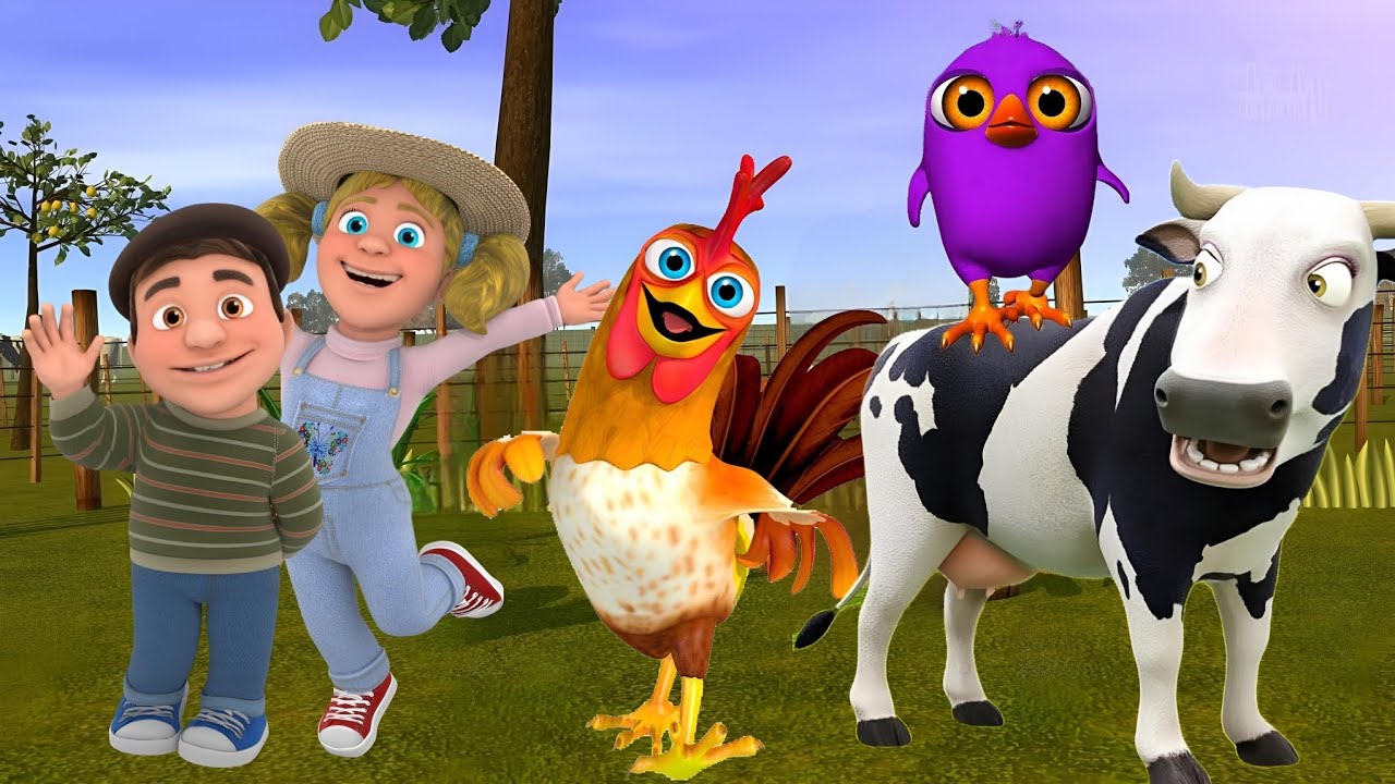 El Pollito Pío 3d - Canciones de la Granja de Zenón - Juego del Pollito ...