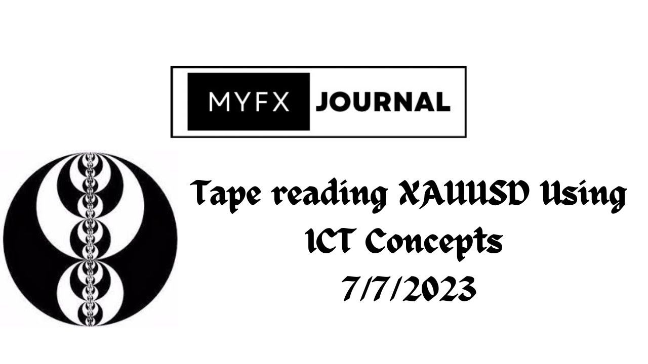 Tape-reading Gold Using ICT Concepts 7th July 2023 - YouTube