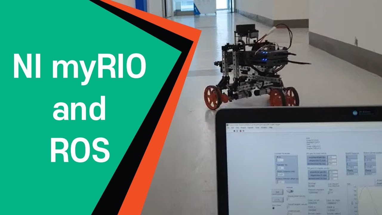 NI myRIO기반의 및 ROS기반 자율주행로봇 - YouTube