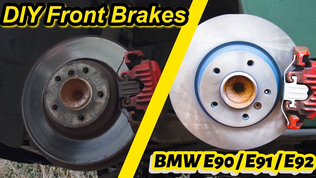 Brake Vibration? BMW E90 Disc & Pad Replacement - YouTube