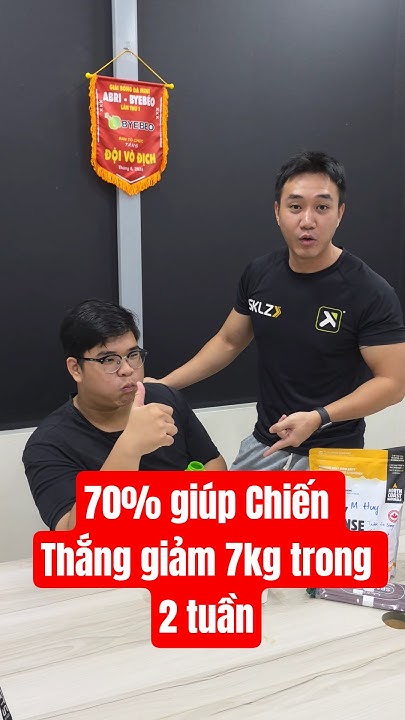 70% đến từ dinh dưỡng, vậy Chiến Thắng ăn gì để giảm 7kg trong 2 tuần. #byebeo#ngoclong # ...