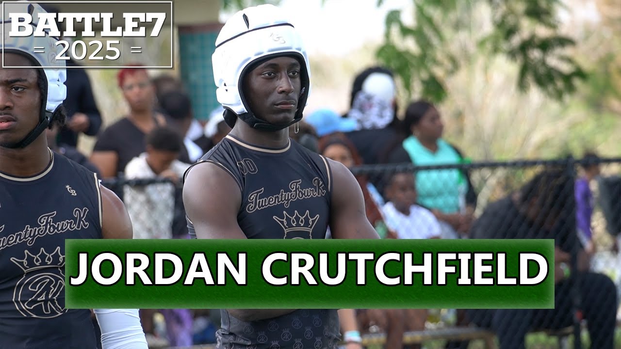 Fort Pierce Westwood 2026 CB Jordan Crutchfield at Battle Miami 7v7 ...