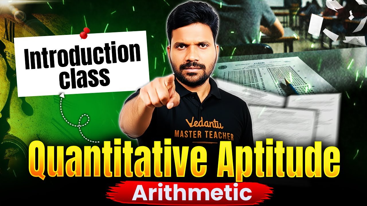 Quantitative Aptitude-Arithmetic| Introduction | Competitive Exams ...