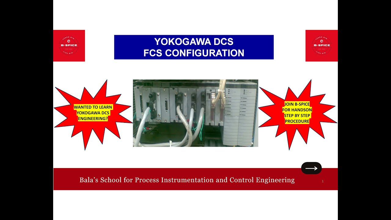 YOKOGAWA DCS - FCS CONFIGURATION - YouTube