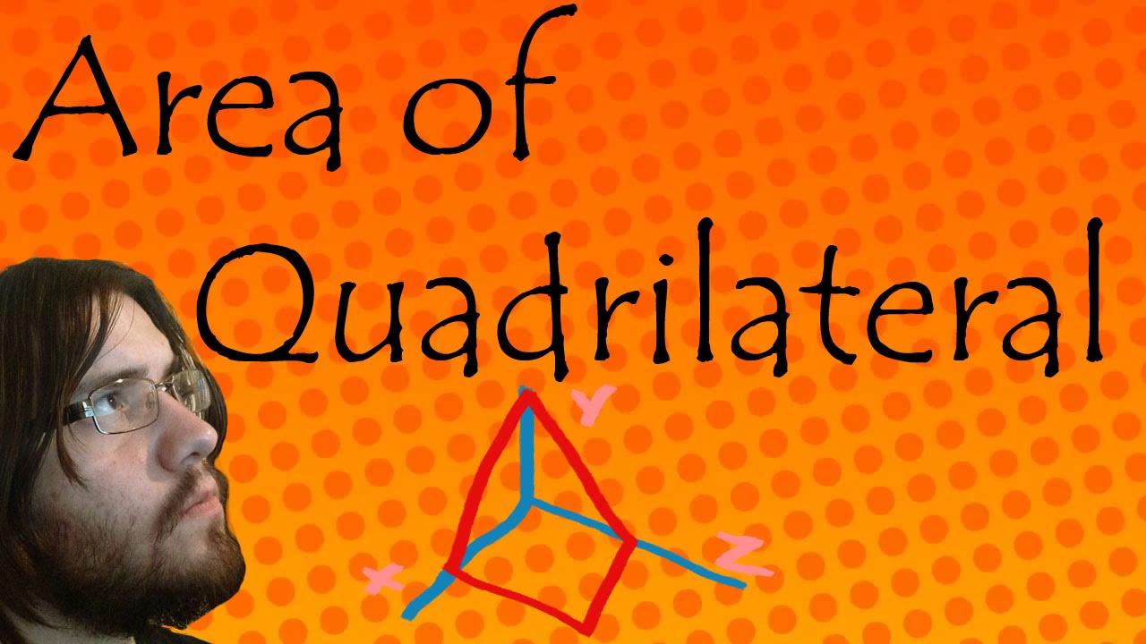 Find Area of Quadrilateral Using Vectors - YouTube