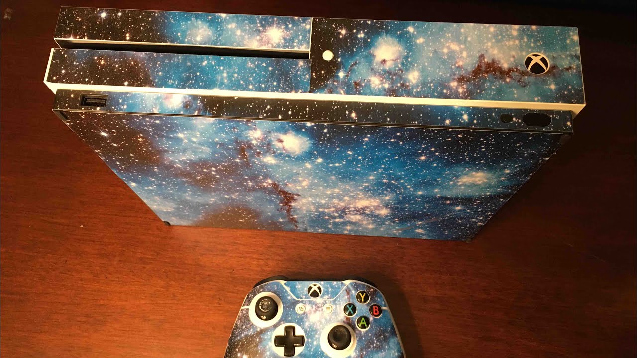 Applying galaxy Xbox skin! - YouTube