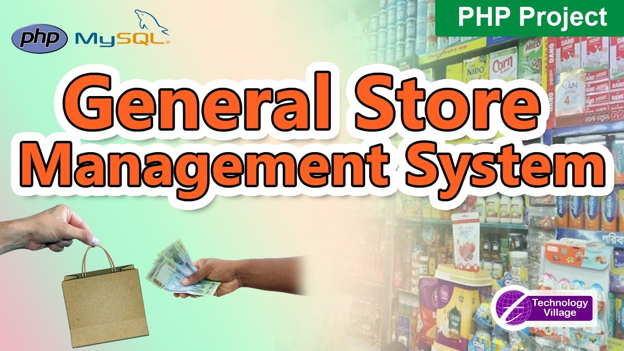 General Store Management System Project Php Mysql Project Php Project With Source Code Youtube