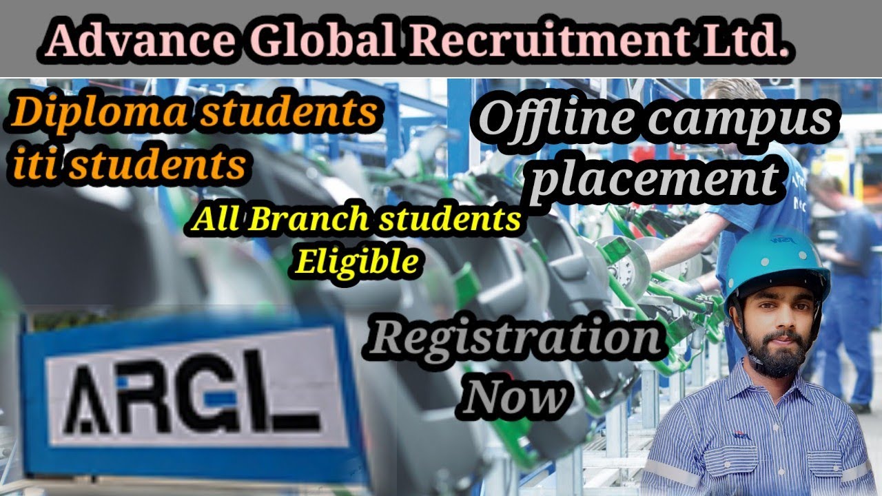 ARGL limited vacency 2024 best opportunity for diploma students - YouTube