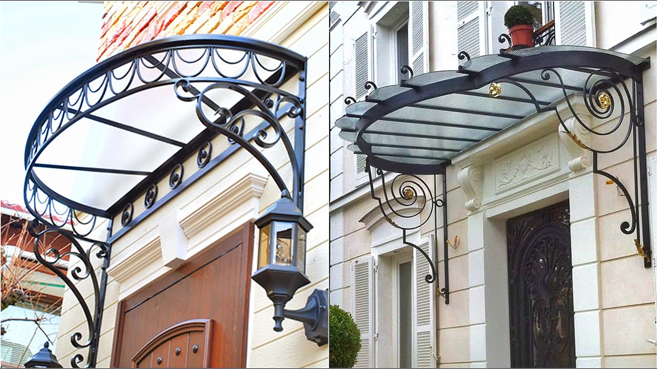 Metal Awning Design ideas for your front door & window canopy ideas ...