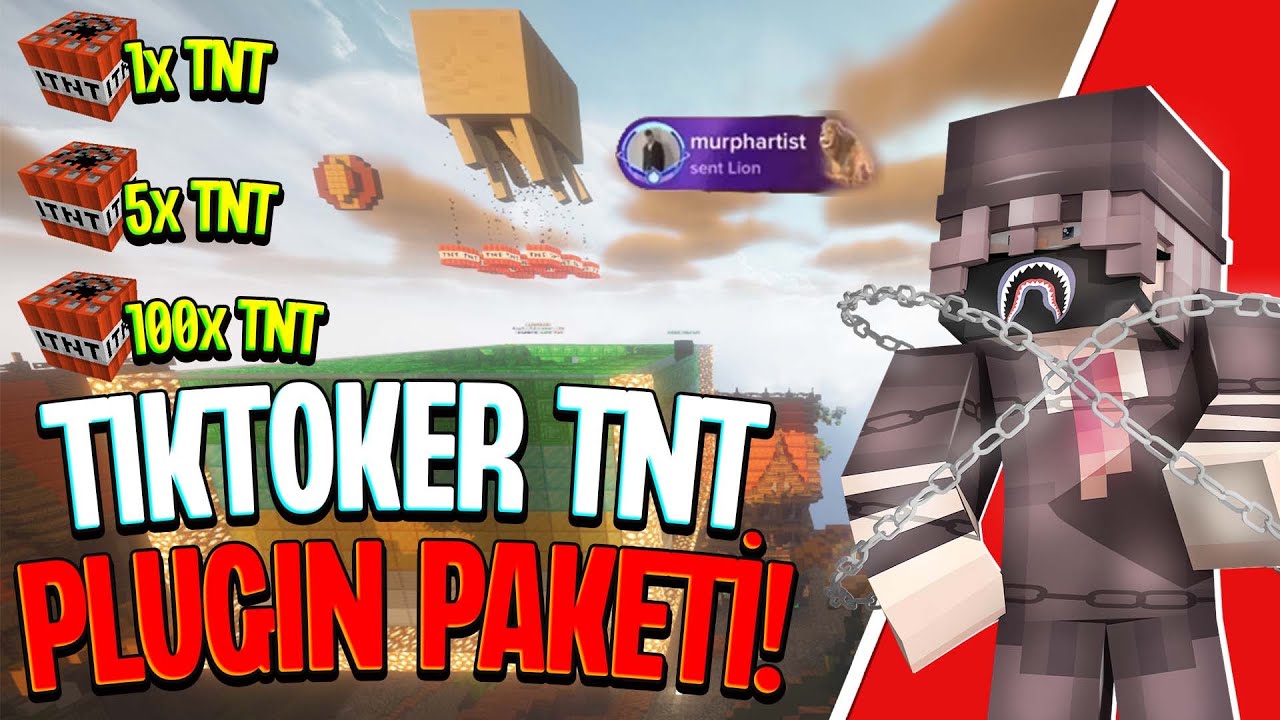 EN İYİ TNT MODU? | MINECRAFT TIKTOK TNT PLUGIN PAKETİ | TIKTOK TNT | MINECRAFT PLUGIN PAKETİ ...
