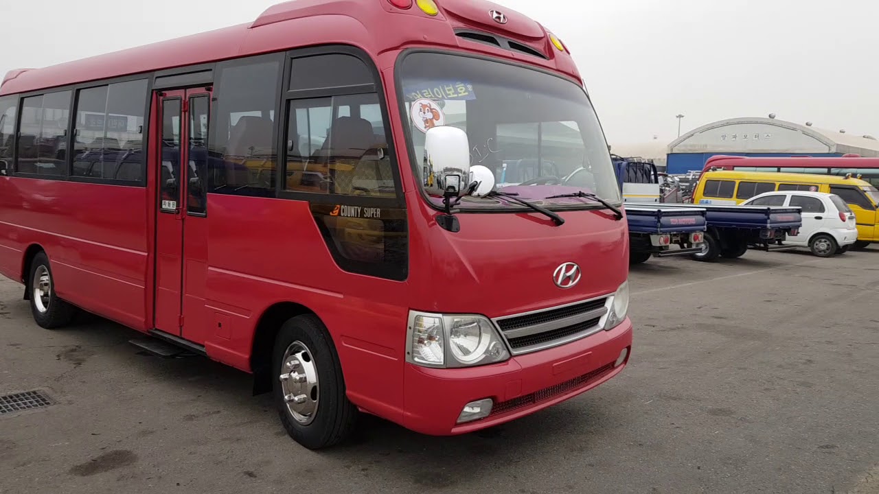 Hyundai county 2008 model / 29 seats / MT / L.H.D / ( D.I.C KOREA ...