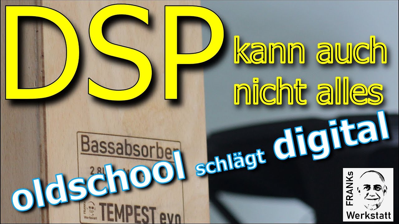 Grenzen der DSP-Technik | TML Begradigung mit DSP | #DIY - YouTube