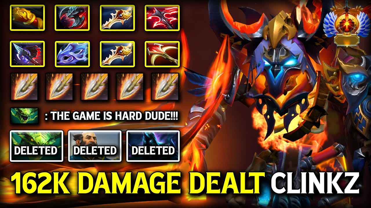 LATE GAME SKELETON KING CLINKZ | 162K DAMAGE DEALT With 2x Divine ...