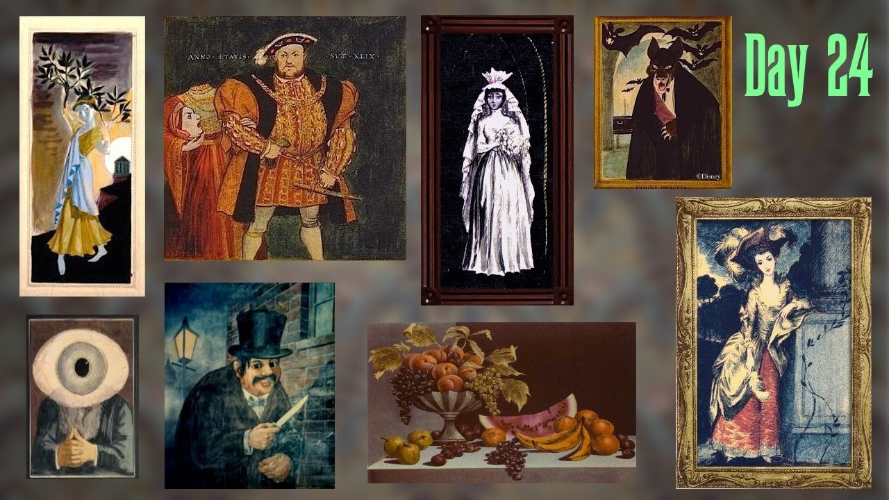 Haunted Mansion Changing Portraits